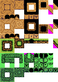 Trees! (GBC) - Tiles | PureZC