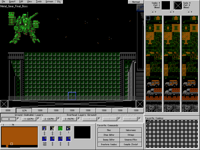 Metal Gear Tileset v 0.9 - Tilesets | PureZC